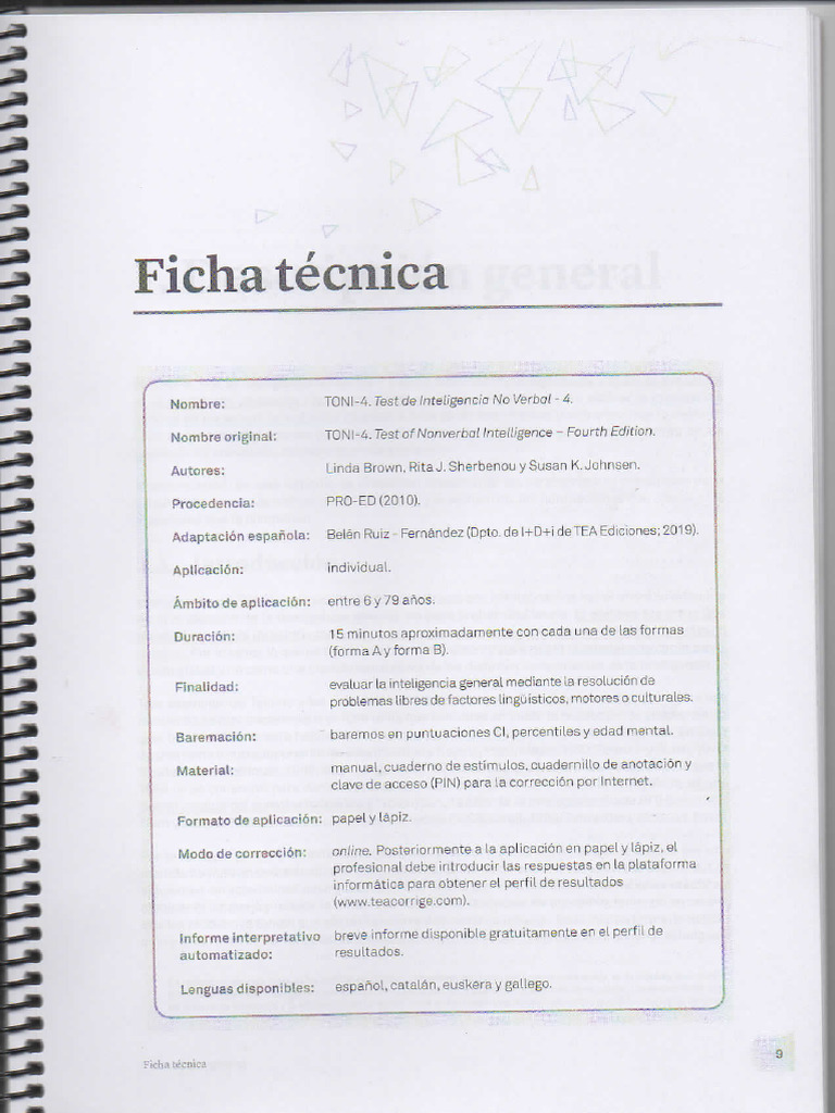 Manual Toni - 4 | PDF