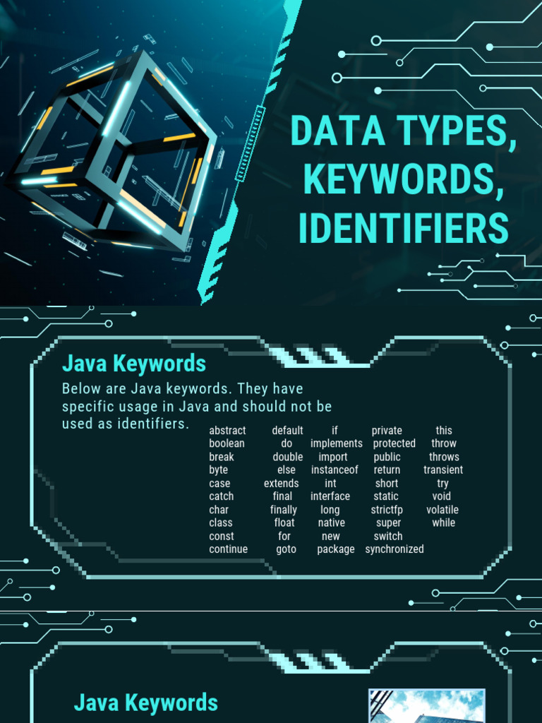 Data Types Keywords Identifiers Pdf Data Type Integer Computer Science