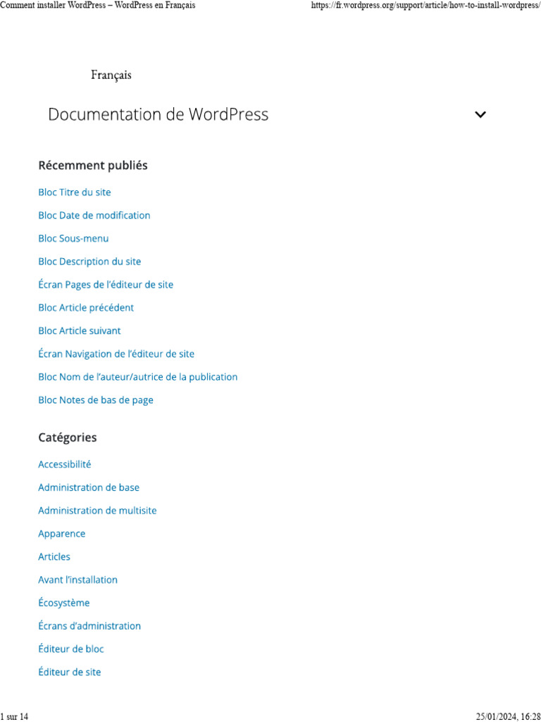 Installer Wordpress | PDF | Word Press | Software Development