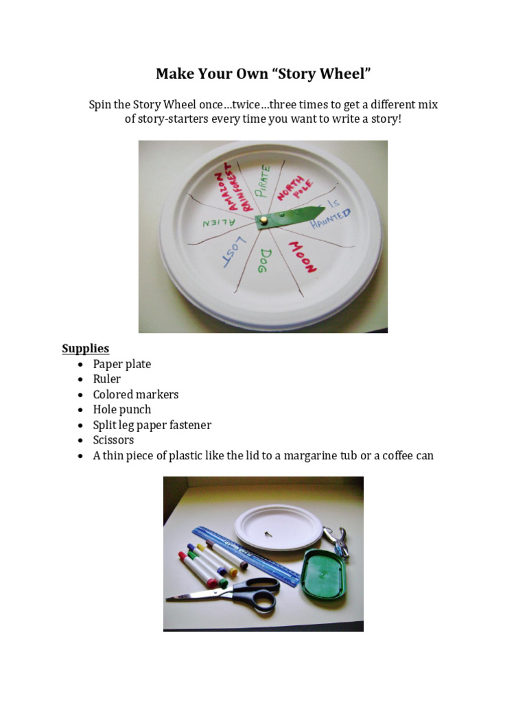 AF LB Story Wheel Game | PDF | Young Adult
