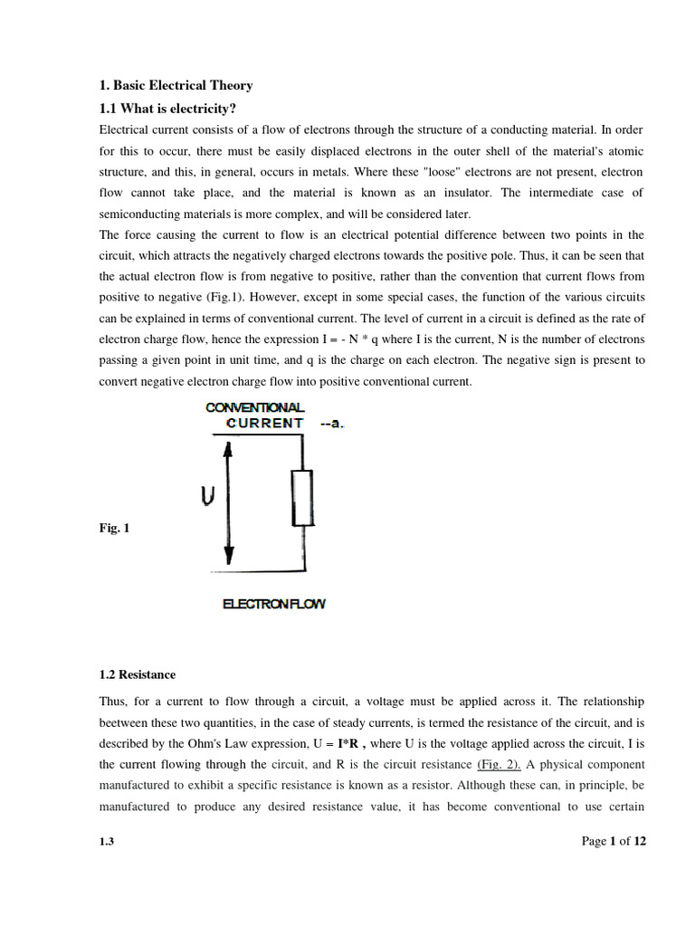 1.3 - Electrotechnics, A Review | PDF | Bipolar Junction Transistor ...