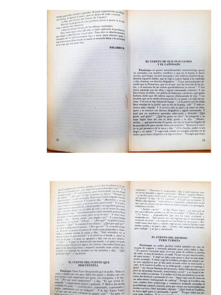 Cuentos de Cipotes | PDF