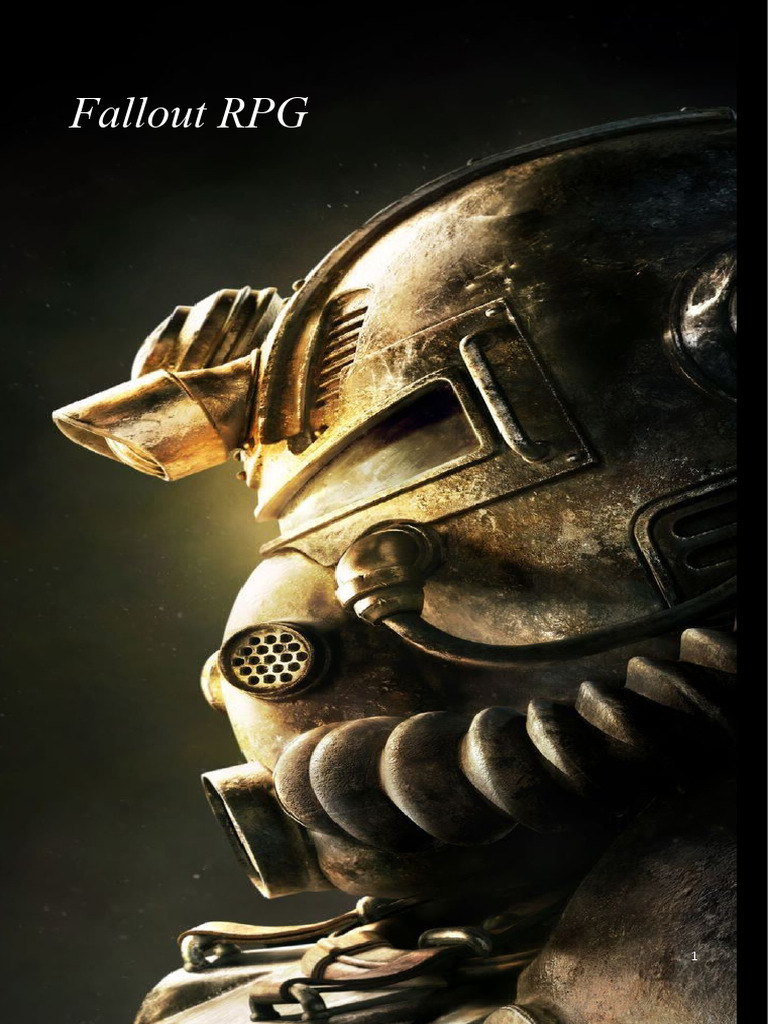Iniciativa Fallout RPG (01) (AutoRecovered) (AutoRecovered) | PDF
