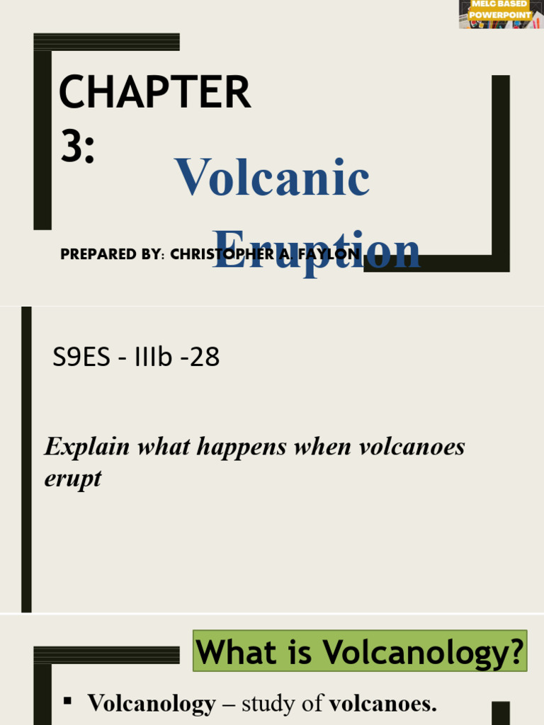 G9 Science Q3 - Week 2 - How Volcanoes-Erupt | PDF | Volcano | Types Of ...