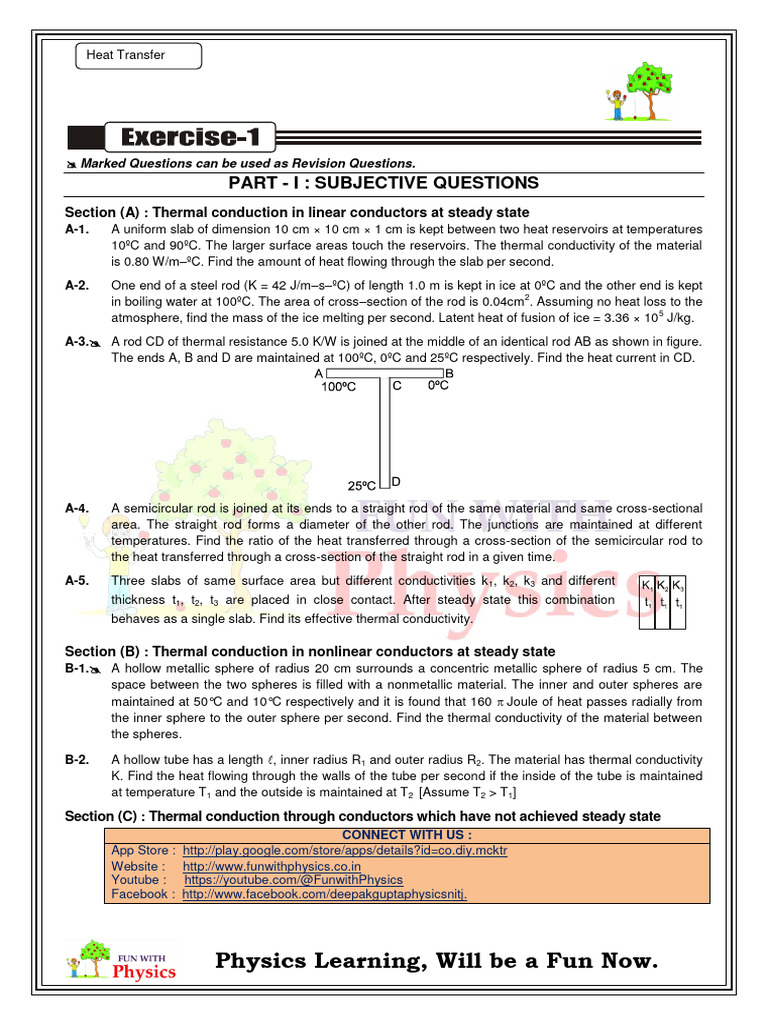 Heat Transfer: Conduction & Radiation Concepts | PDF | Heat Transfer | Heat