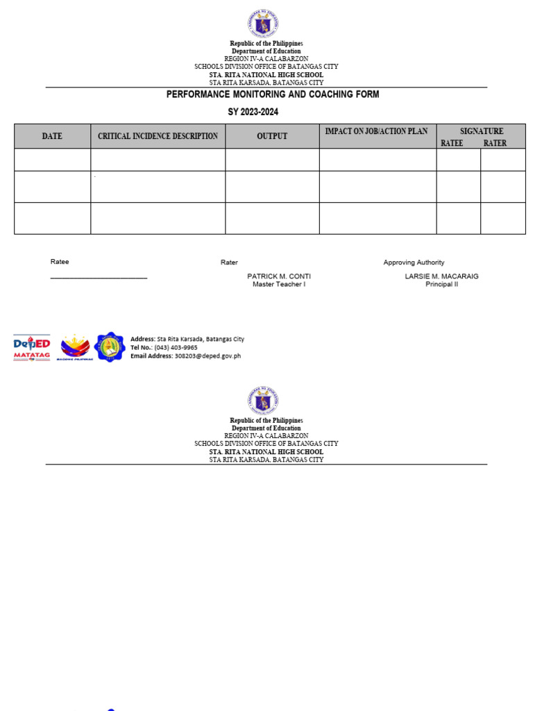 PMCF 2023 2024 | PDF