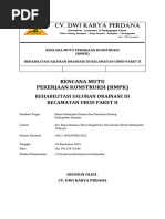 CONTOH RMK. (Rencana Mutu Konstruksi) | PDF | Bisnis | Komputer