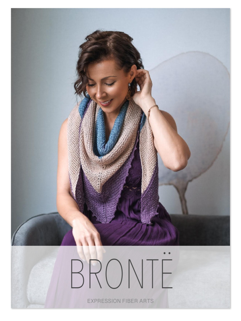 Bronte Final | PDF | Knitting | Textile Arts