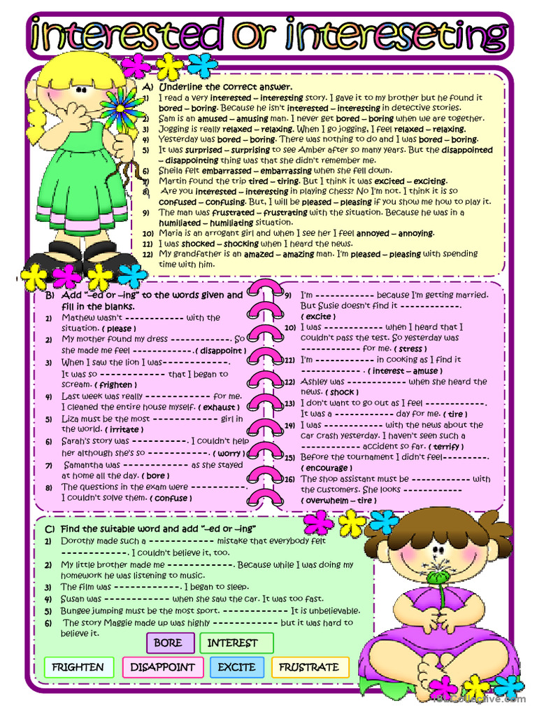 Interested or Interesting | PDF