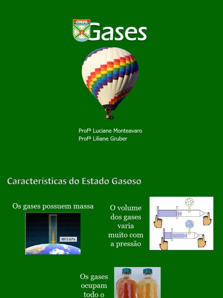 GASES | PDF | Temperatura | Gases