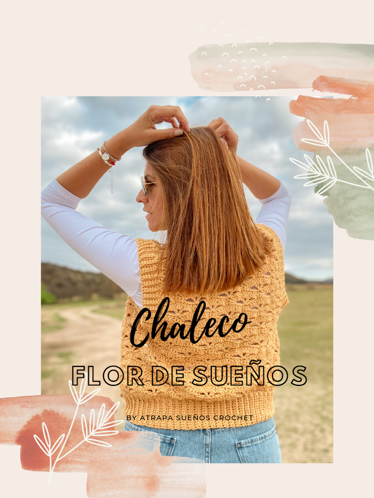 Chaleco Flor de Sueños a Crochet | PDF | Tejer