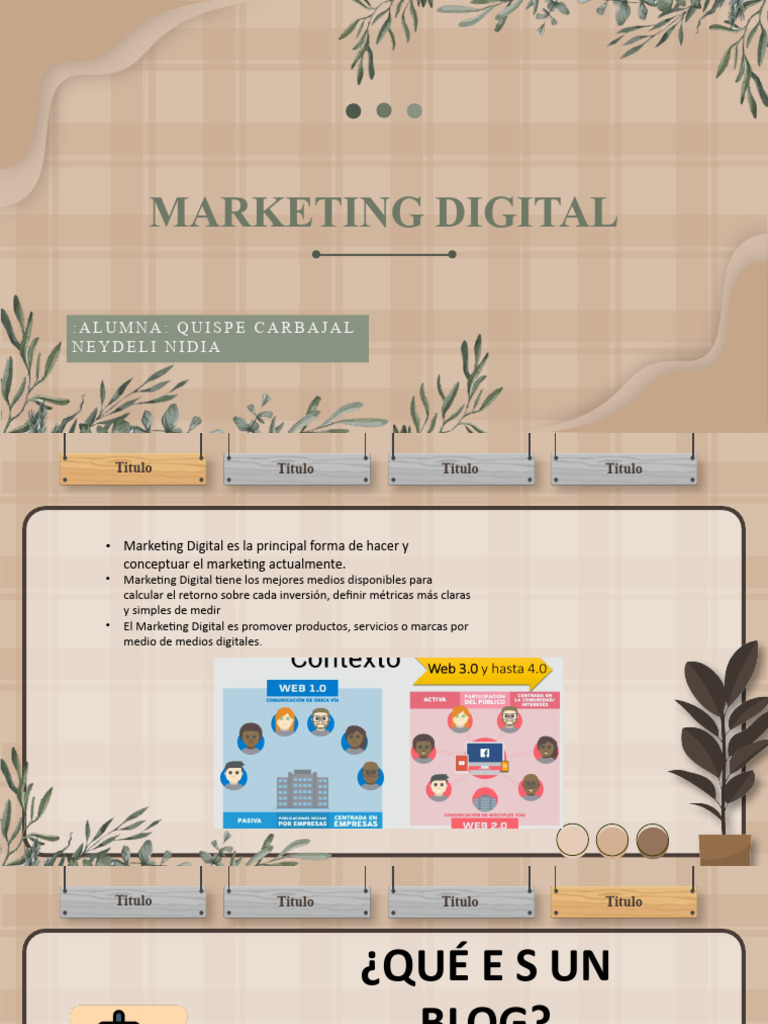 Marketin Digital | PDF | Marketing | Blog
