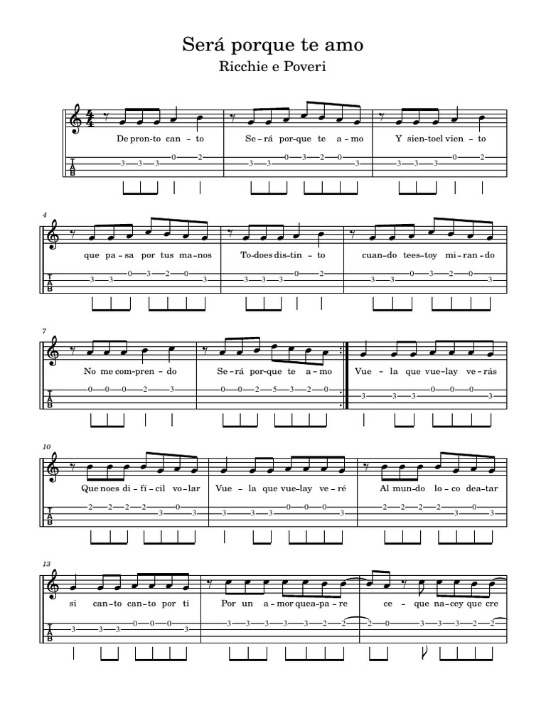 Será Porque Te Amo | PDF