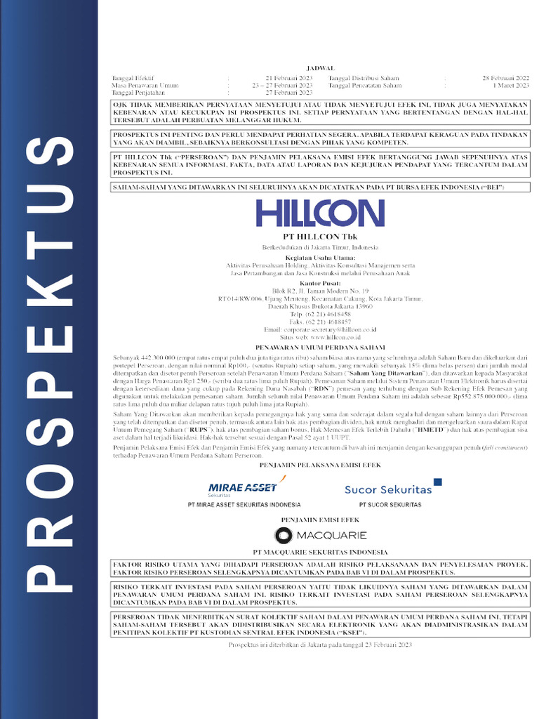 Prospektus Penawaran Umum Saham | PDF
