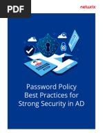 CIS Password Policy Guide | PDF | Password | Information Technology ...