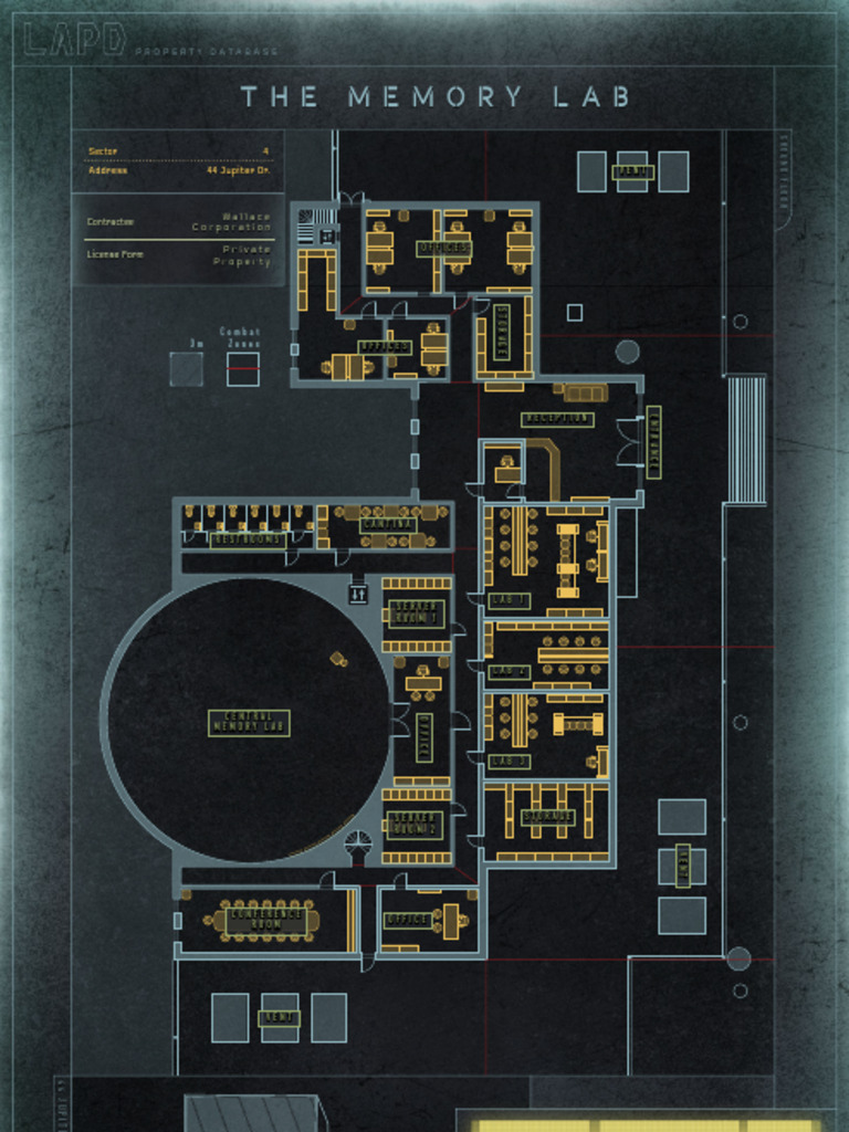 Blade Runner RPG Memory Lab Map | PDF | Asian Cuisine | Food And Drink ...