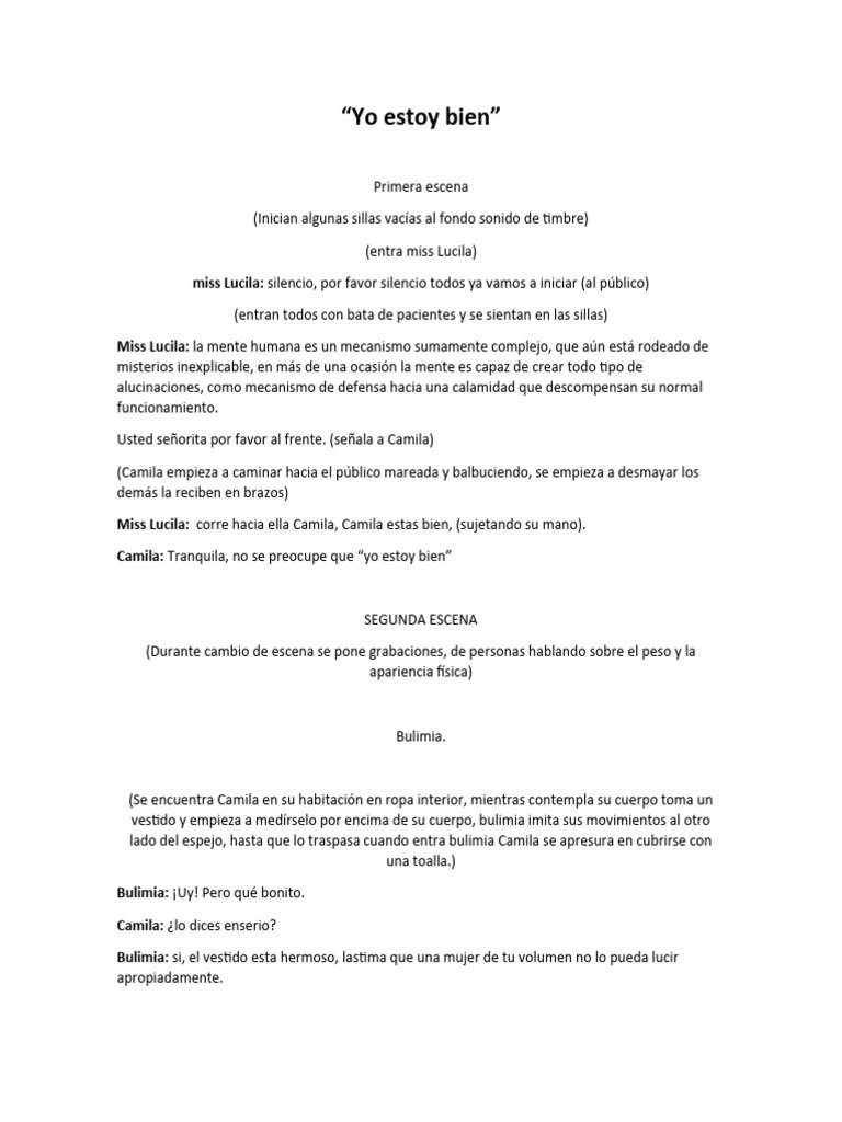 Yo Estoy Bien | PDF | Ansiedad | Amor