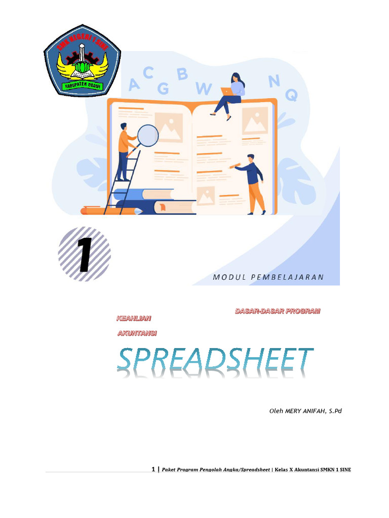 Modul Observasi Pertemuan 1 Spreadsheet Ok | PDF | Komputer