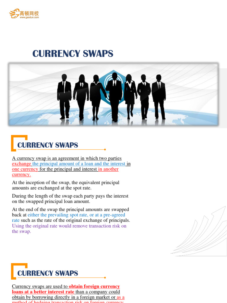 Currency Swaps | Download Free PDF | Swap (Finance) | Currency Swap