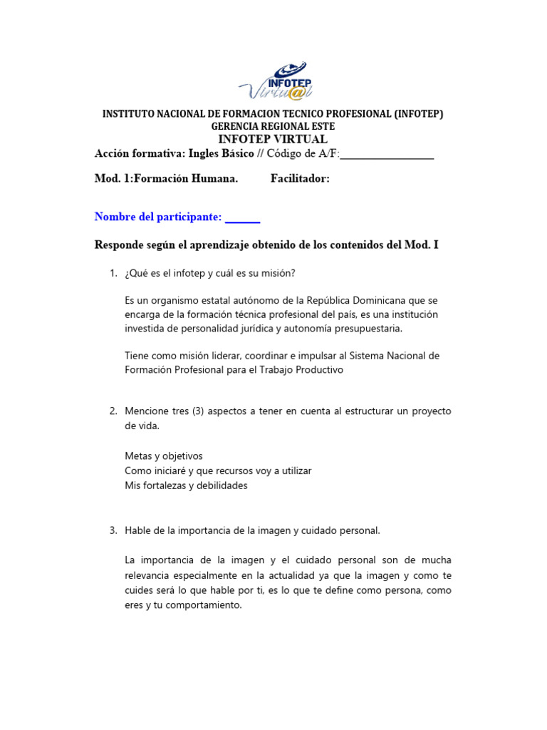 Tarea Modulo 1 Jeidy | PDF