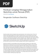 MODULE BOOK SketchUp MasterClass For Intermediate Learning Arsisten Academy | PDF