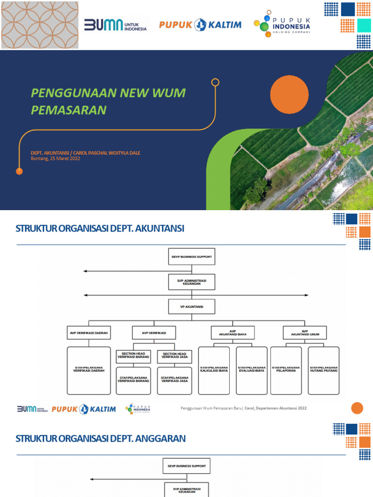 Presentasi New Wum Pemasaran | PDF | Bisnis | Pengelolaan Keuangan & Uang