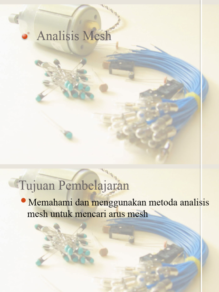 Metode Analisis Mesh dalam Rangkaian | PDF | Sains & Matematika