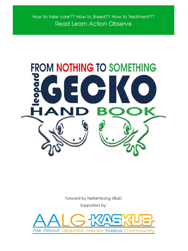 Leopard Gecko | PDF | Sains & Matematika