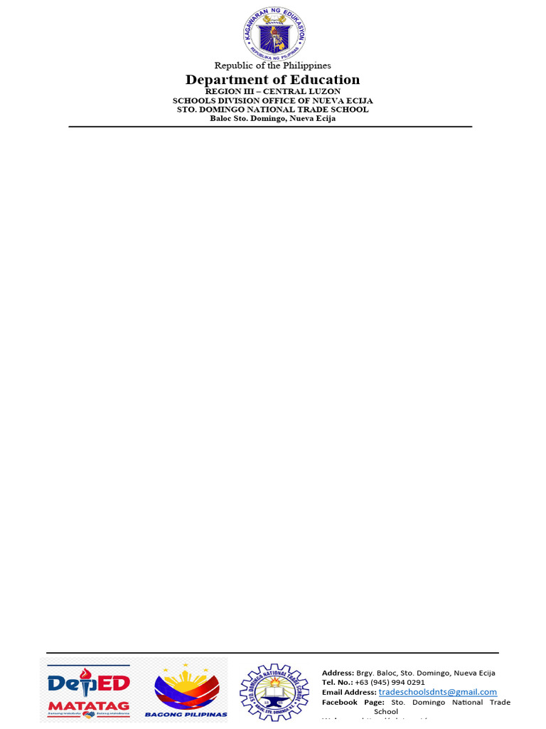 Matatag Template | PDF | Social Science