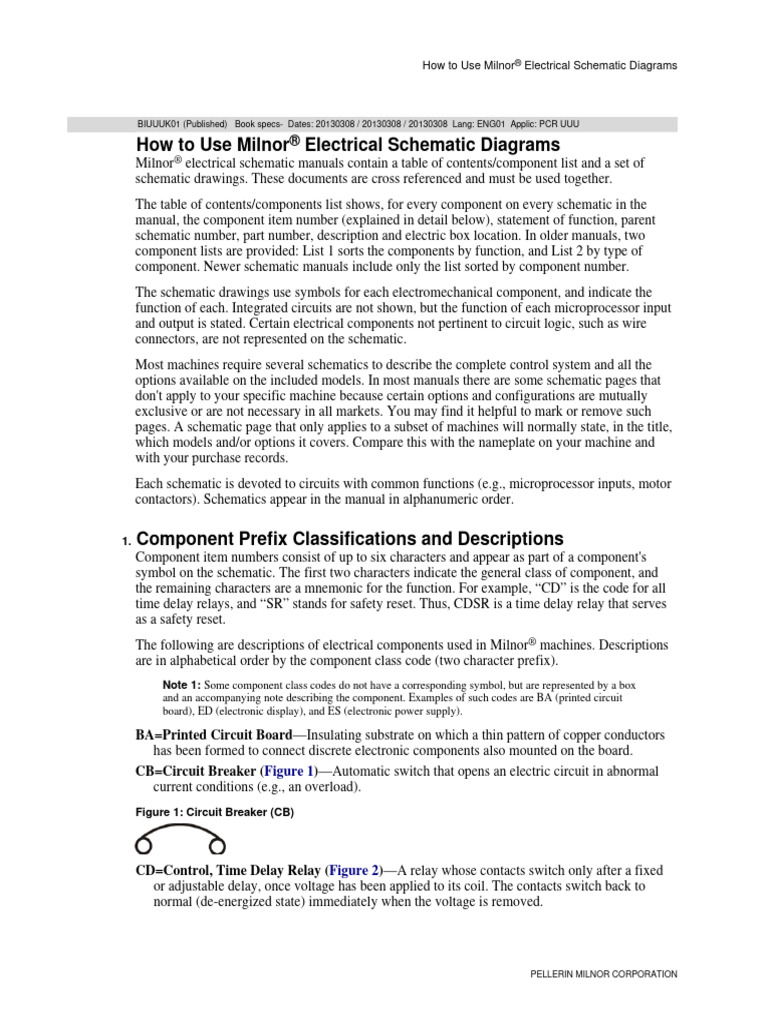 Reading Milnor Schematics | PDF | Switch | Relay