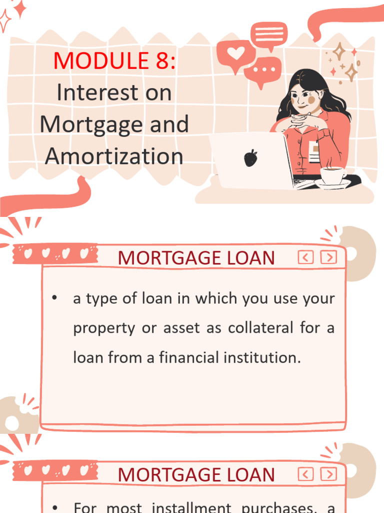 Module 8 Business Mathematics | PDF | Loans | Mortgage Loan