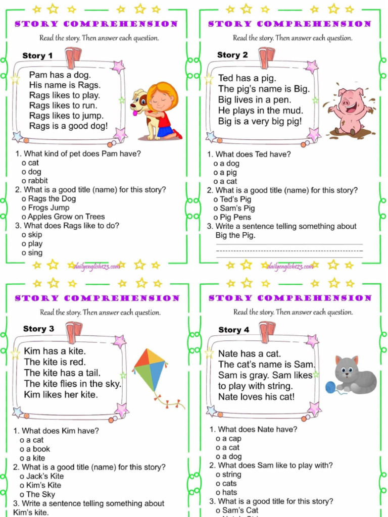 English Reading Comprehension | PDF