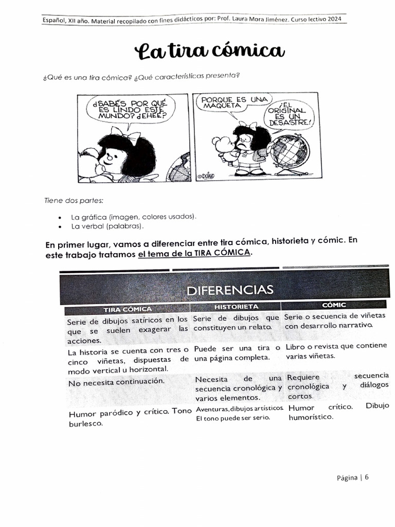 Tira Cómica-1 | PDF | Cómics | Humor