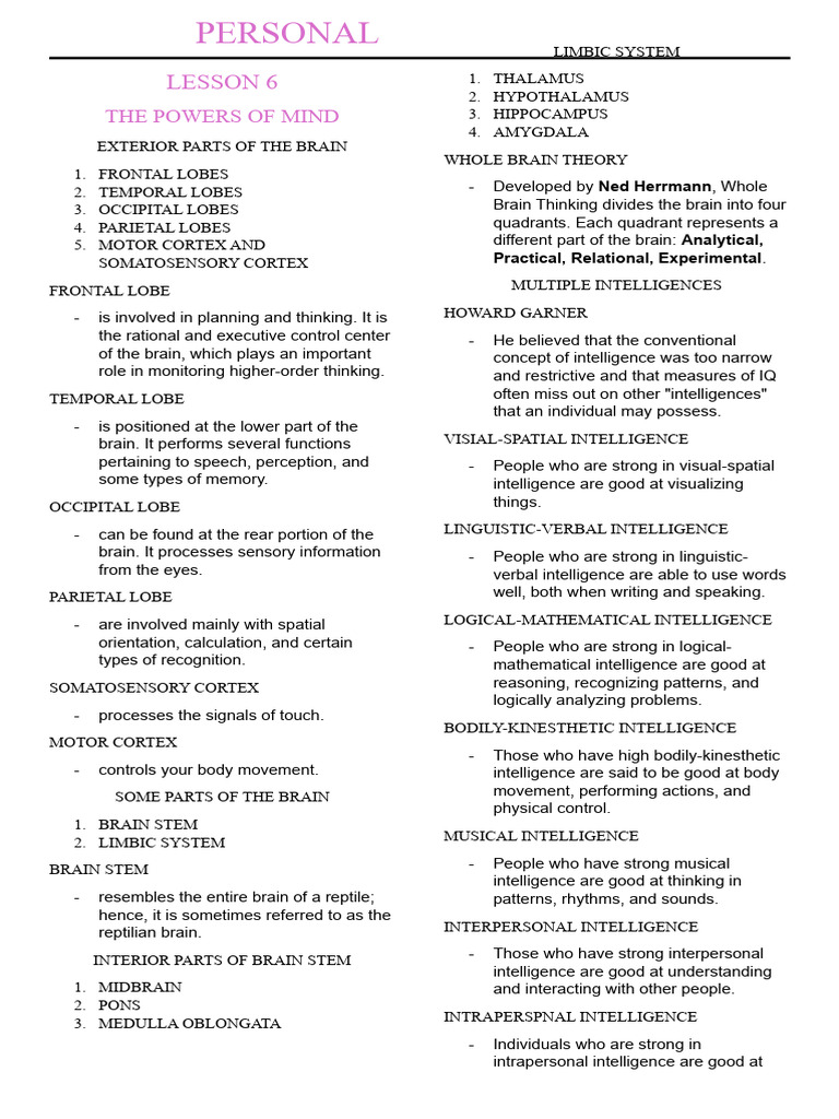 Pdev Reviewer 1 | PDF | Mental Disorder | Bipolar Disorder