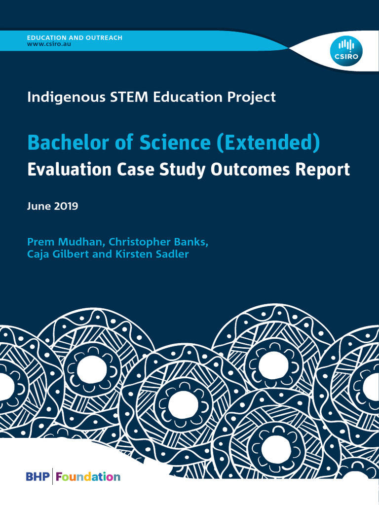 Bachelor of Science Extended Case Study Report | PDF | Science | Indigenous Australians
