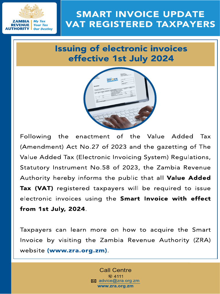 Smart Invoice Update For VAT FEB 2 2023 | PDF