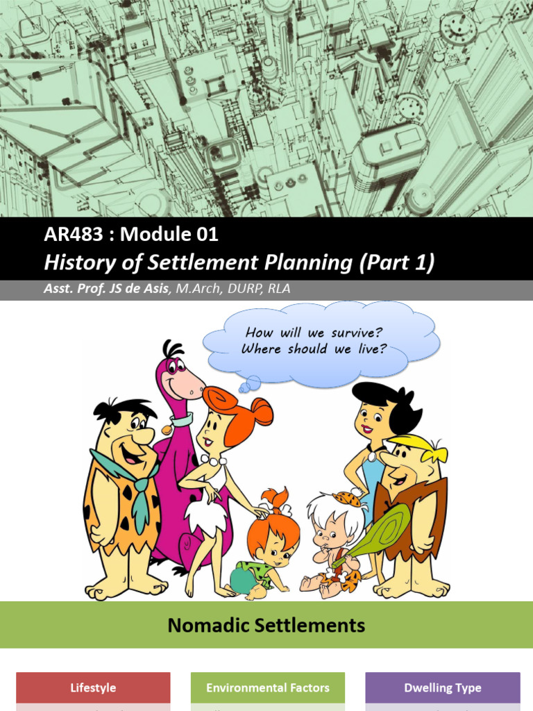 1.1. History of Settlement Planning (Part 1) | PDF | Agriculture ...