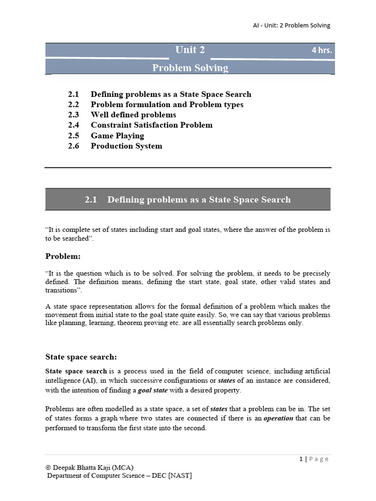 Unit 2 Problem Solving | Download Free PDF | Mathematics