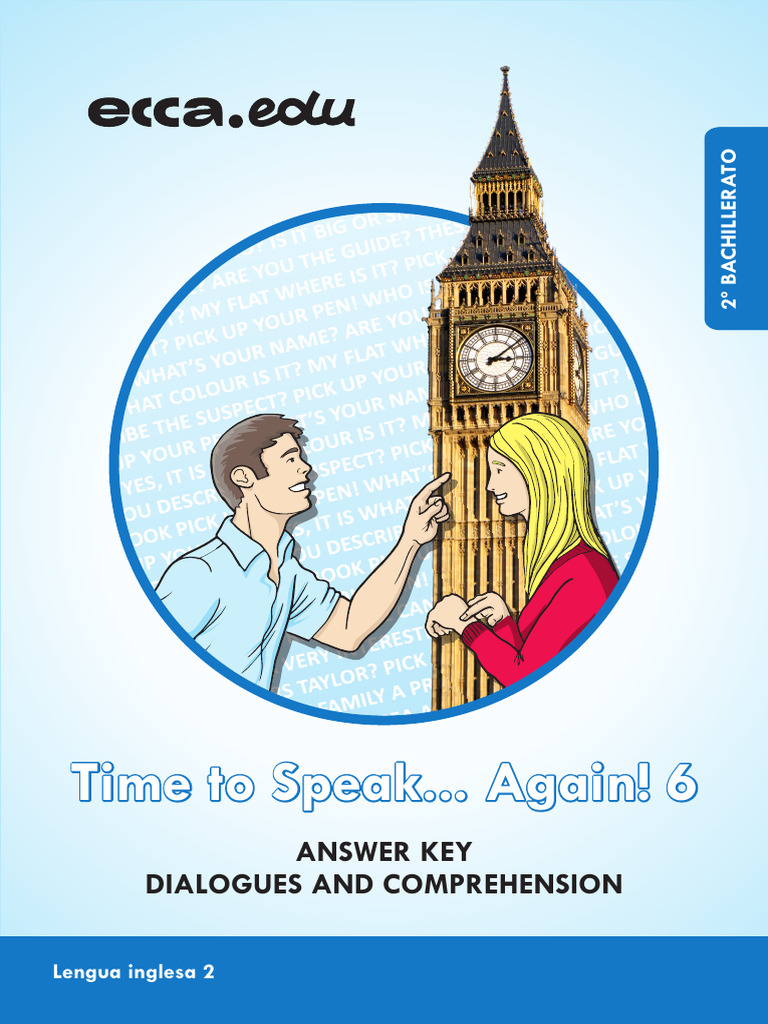 Answer Key - Dialogues and Comprehension PDF | PDF | Lingüística ...