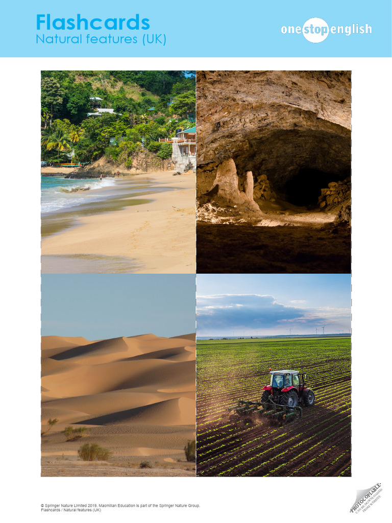 Flashcards - Natural Features UK | Download Free PDF | Publishing Companies | Publishing ...