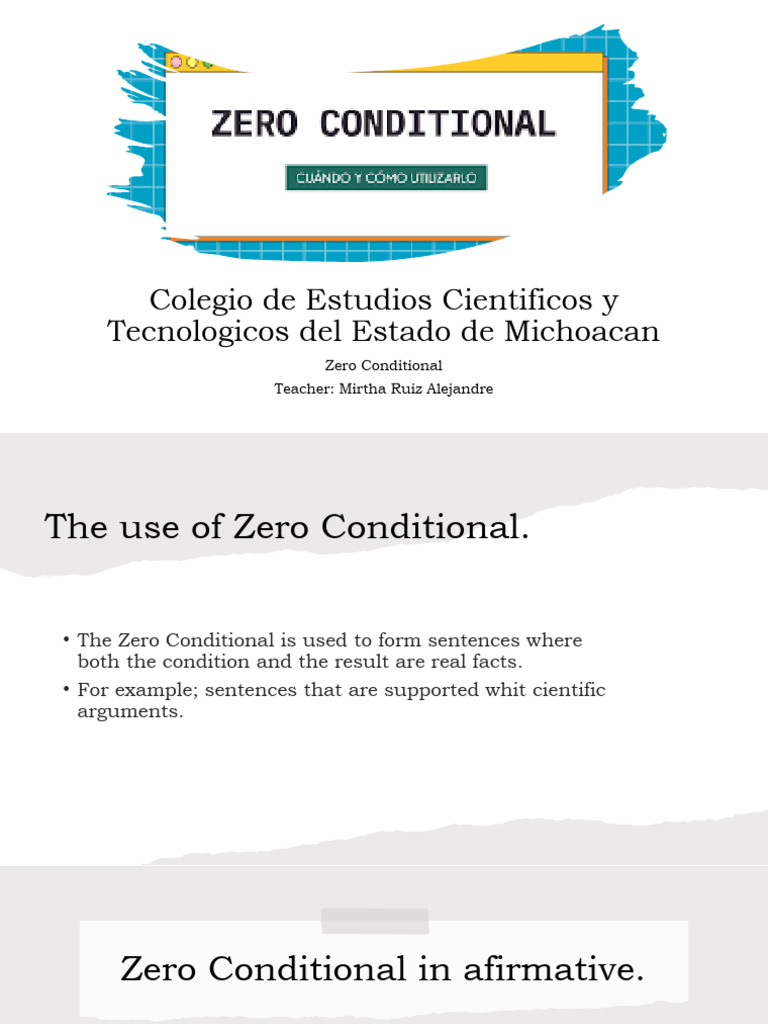 Zero Conditional | PDF
