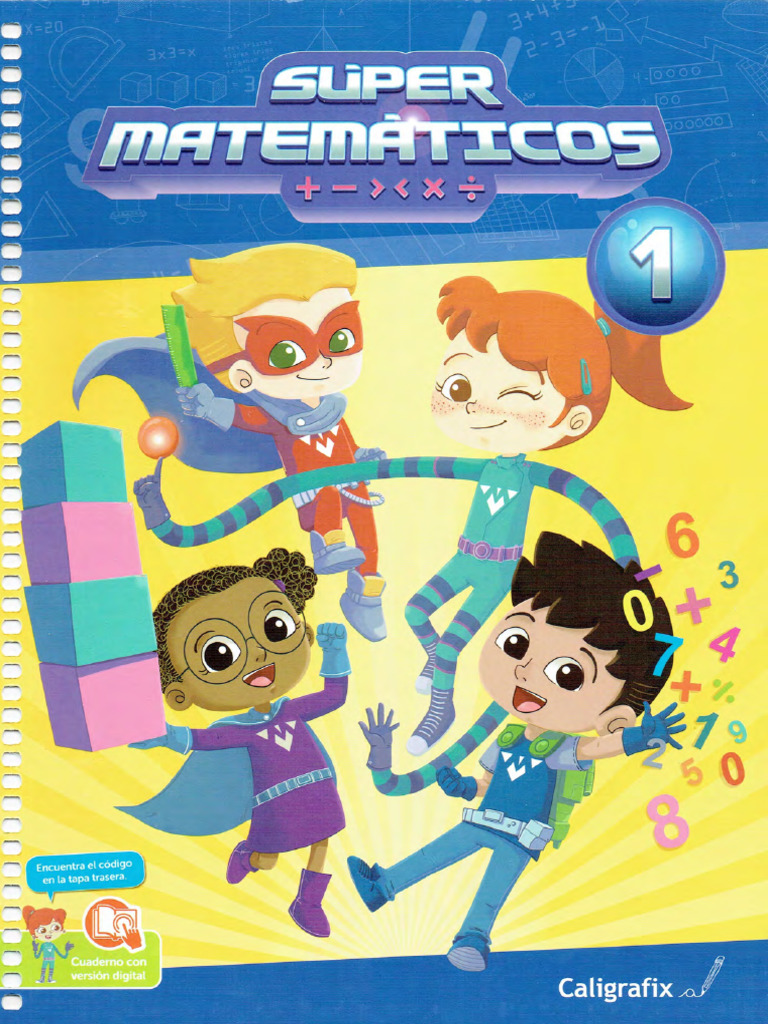 Super Matematicos 1 (6 Años - 1 Basico) | PDF