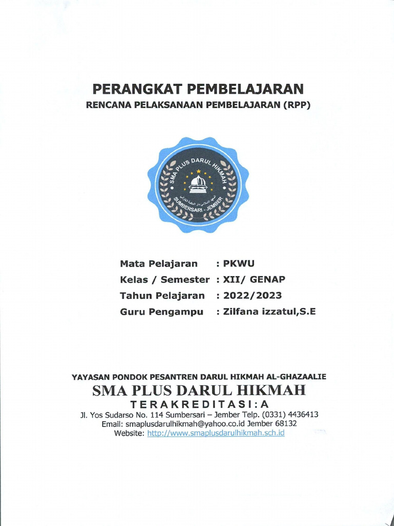 Pkwu Xii 0001 | PDF