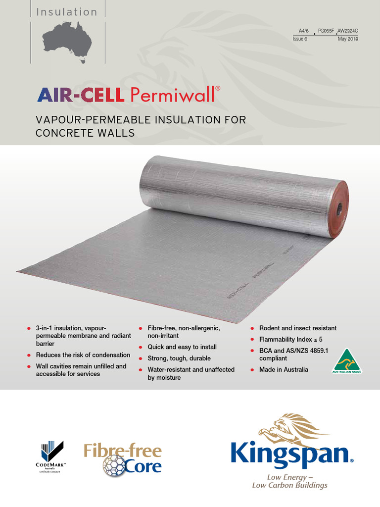 Air Cell Permiwall Information Brochure | PDF | Building Insulation ...
