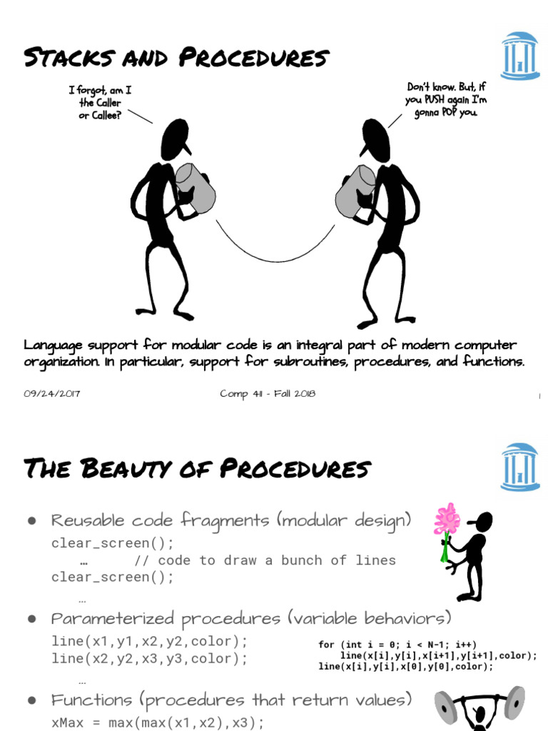 Lecture 09 | PDF | Parameter (Computer Programming) | Information Technology