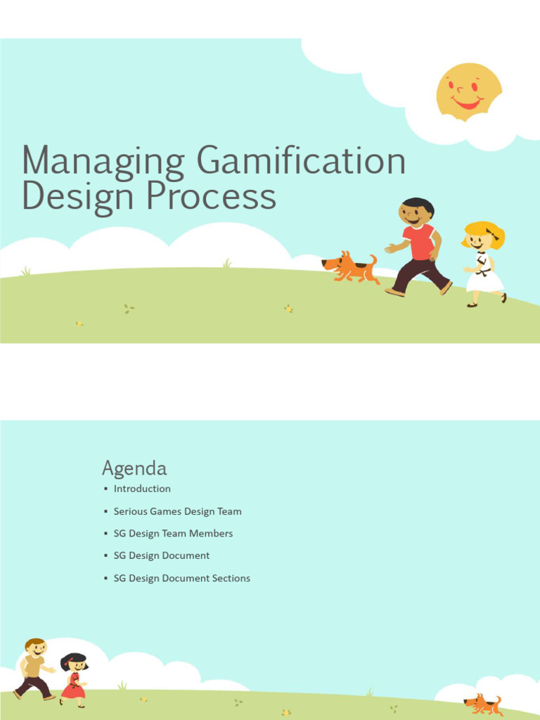 Managing The Gamification Design Process | PDF | Learning | Behavior Modification