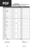 Format DN.07.B Daftar Nominatif Pembayaran Uang Honorarium (Tunai) | PDF