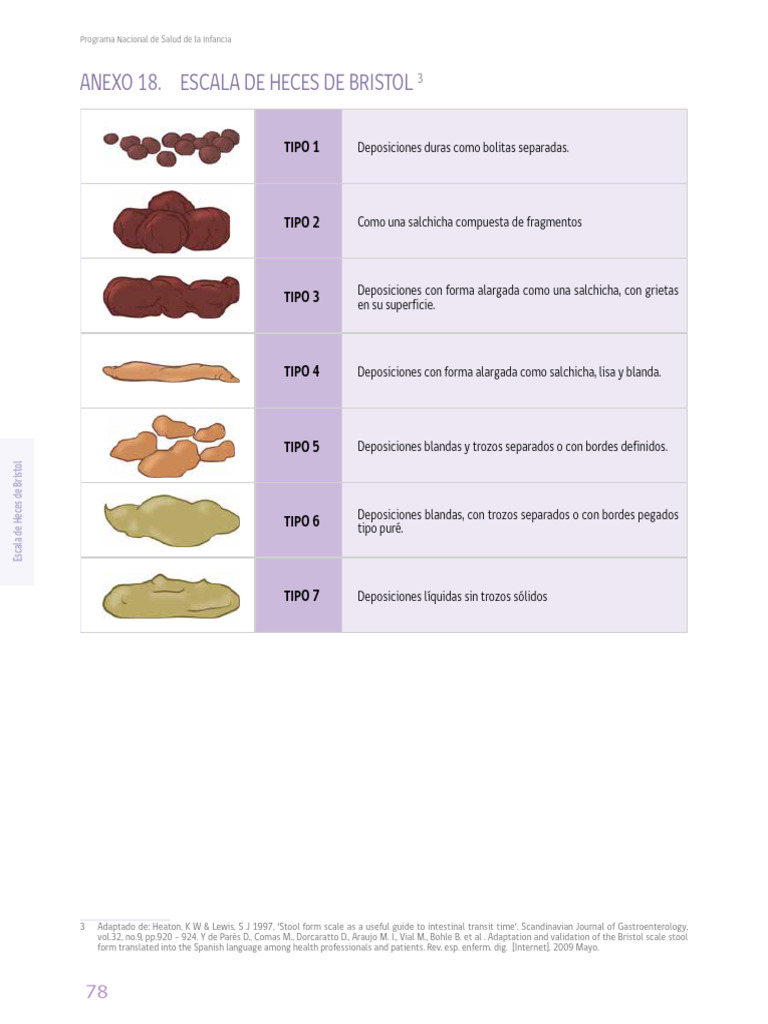 Escala de Heces de Bristol | PDF | Medicamentos con receta | Inyección ...