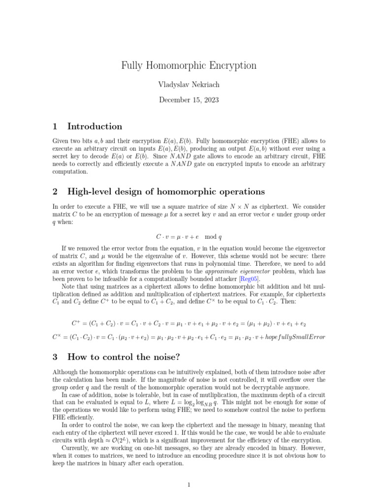 CSC 2426 Report | PDF | Eigenvalues And Eigenvectors | Matrix Theory
