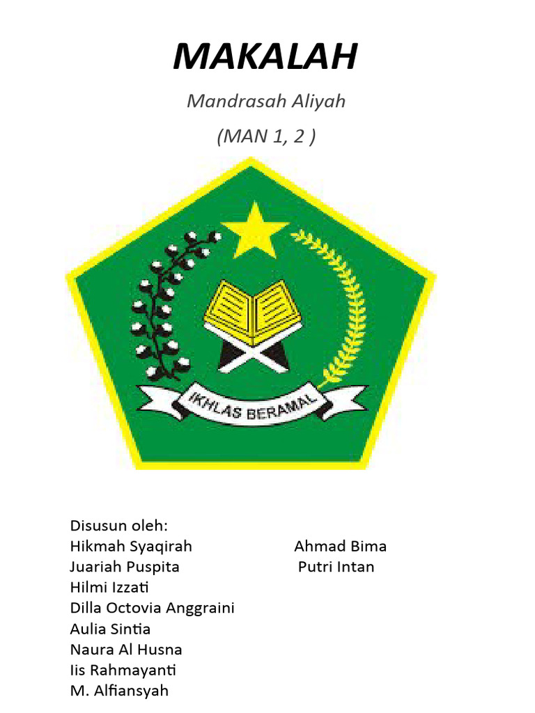 Mandrasah Aliyah | PDF